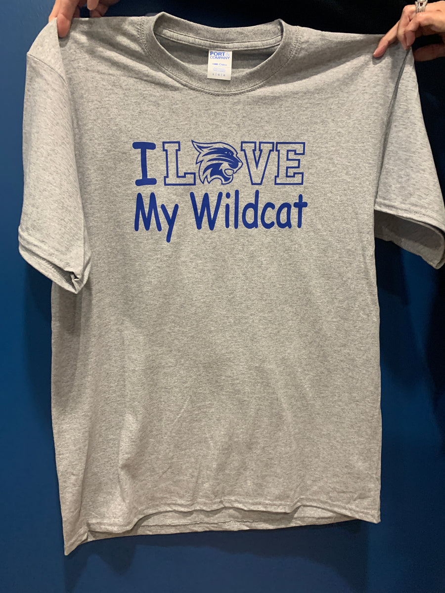 I LOVE My Wildcat! T-Shirt – DCA Spirit Store